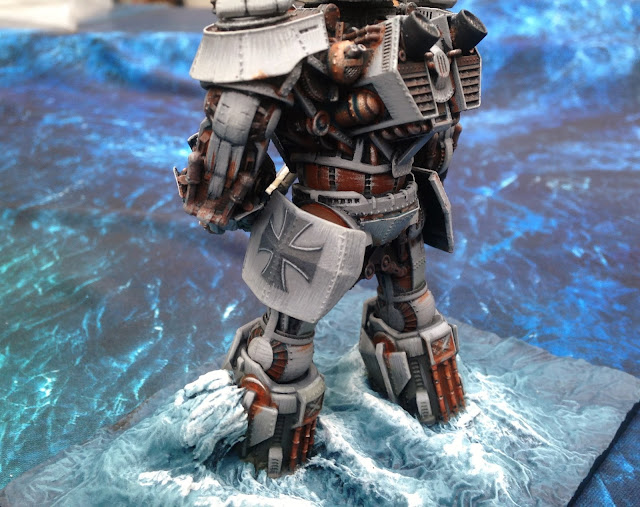 Full Spectrum Dominance: Painting Progress - Dreadnought-Robot