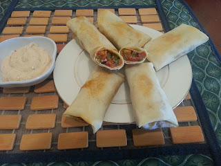 HCF: Baked Mexican Spring Rolls
