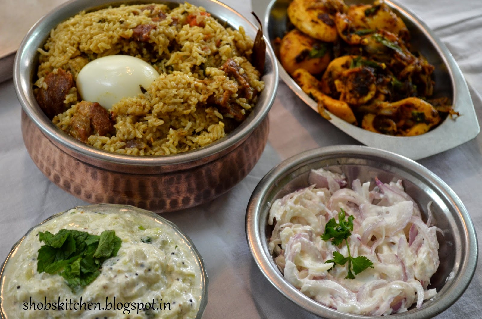 Dindigal Mutton Biryani - ShobsKitchen