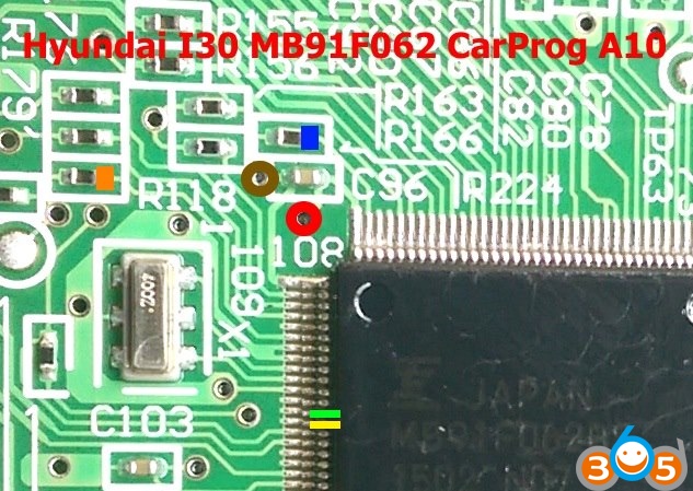 How to use Carprog and A10 Adapter to Read MB91F06X Dash | Kess V2 ...