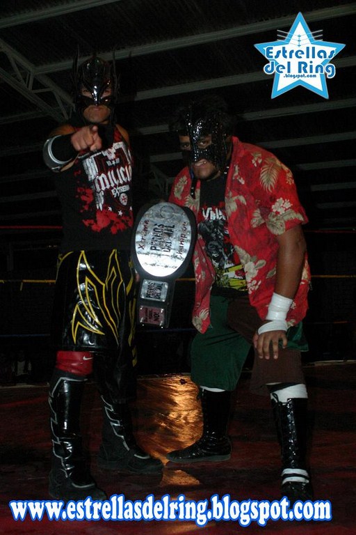 ESTRELLAS DEL RING.: VIOLENTO JACK Y AEROBOY SUPERIORES A LOS GEMELOS ...
