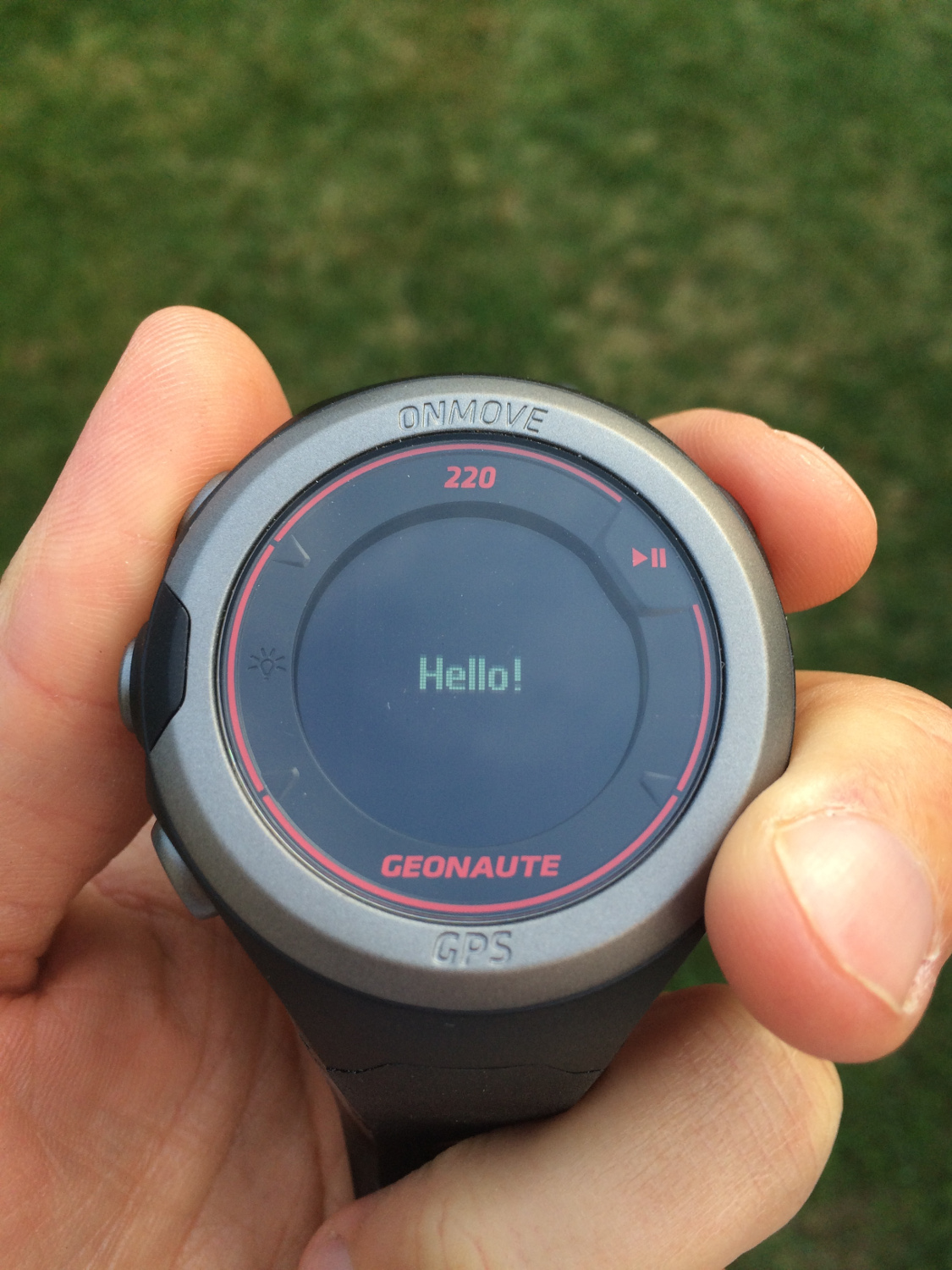 Bruno Poulenard: GPS Géonaute ONmove 220, le test!