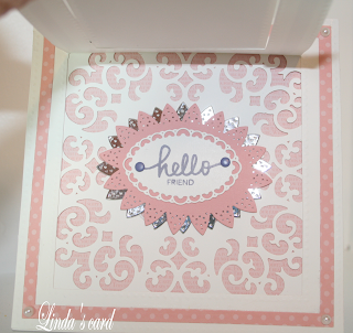 Artfully Minded Studio: Spellbinder Triple Flip card #2 (Linda's)