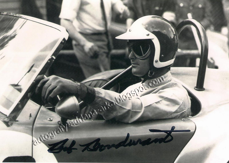 Autographs-F1: Bob BONDURANT