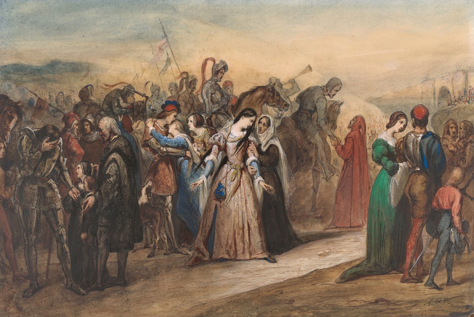 Ary Scheffer | Romantic painter | Tutt'Art@ | Masterpieces