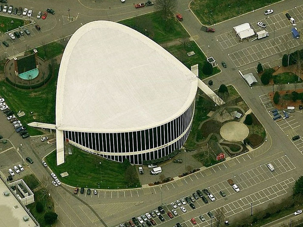 The Modernist Angle: It caught my eye: The Dorton arena in Raleigh, NC