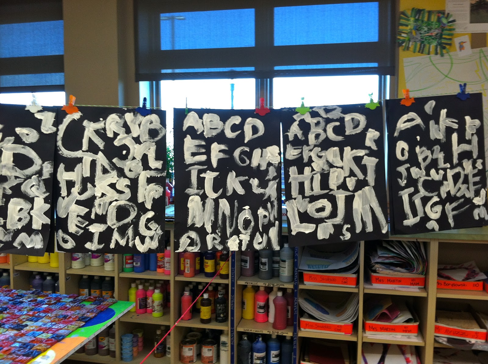 Olive ART! Do You???: Alphabet Painting