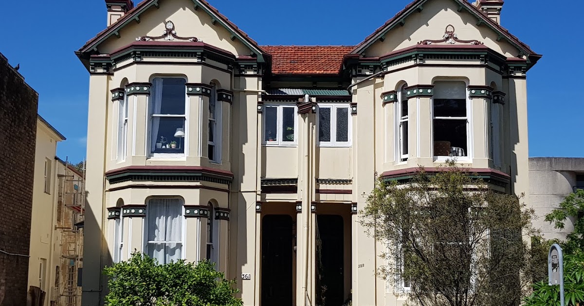Sydney - City and Suburbs: Glebe, houses