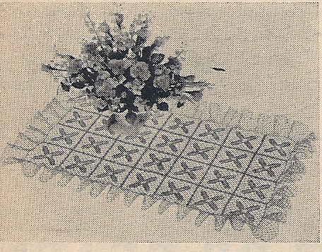 Vintage Knit Crochet Shop Talk: Decorative Tray Cloth, Free Crochet ...