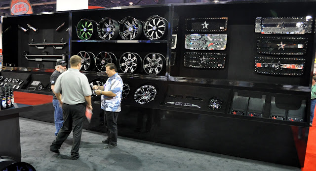 Just A Car Guy: the best rim displays at SEMA this year