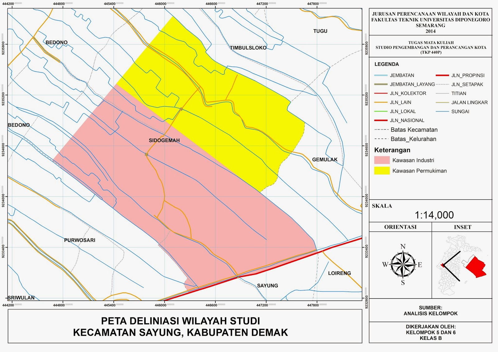 Studio Perancangan dan Pembangunan Kota 5B: Produk Visual
