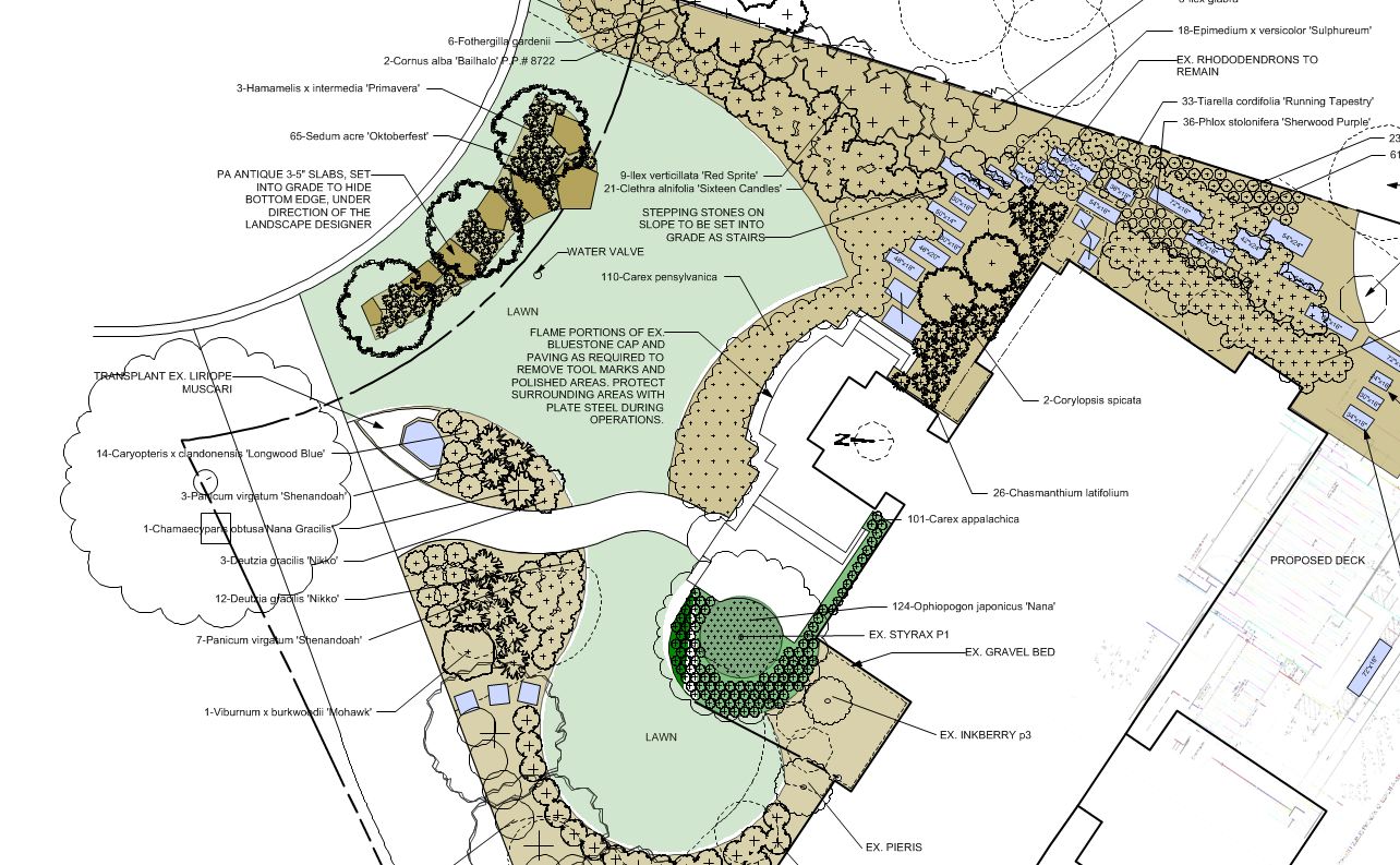 Simple House And Yard Layout