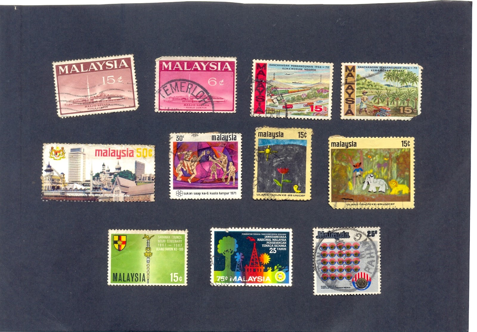 THE STAMP 23: MALAYSIAN MIX STAMPS