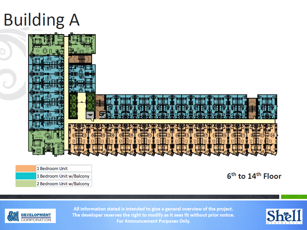 Shell Residences: Floor Plan