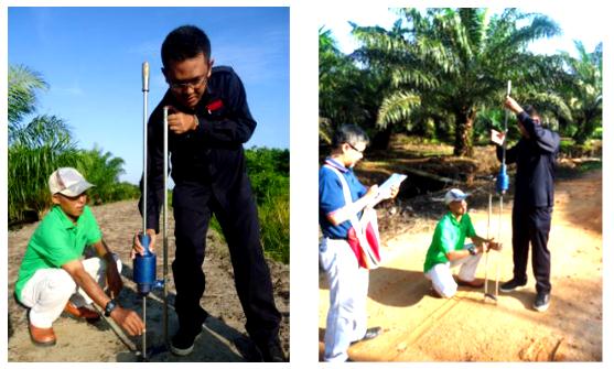 engineering sawit: Dynamic Cone Penetrometer (DCP) / CBR Lapangan
