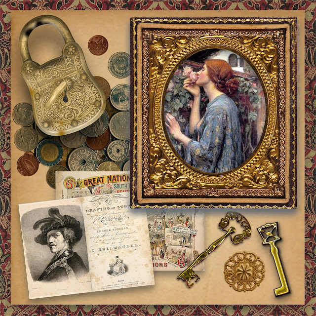 Bountiful Heirlooms: Free Printables: Vintage Collages