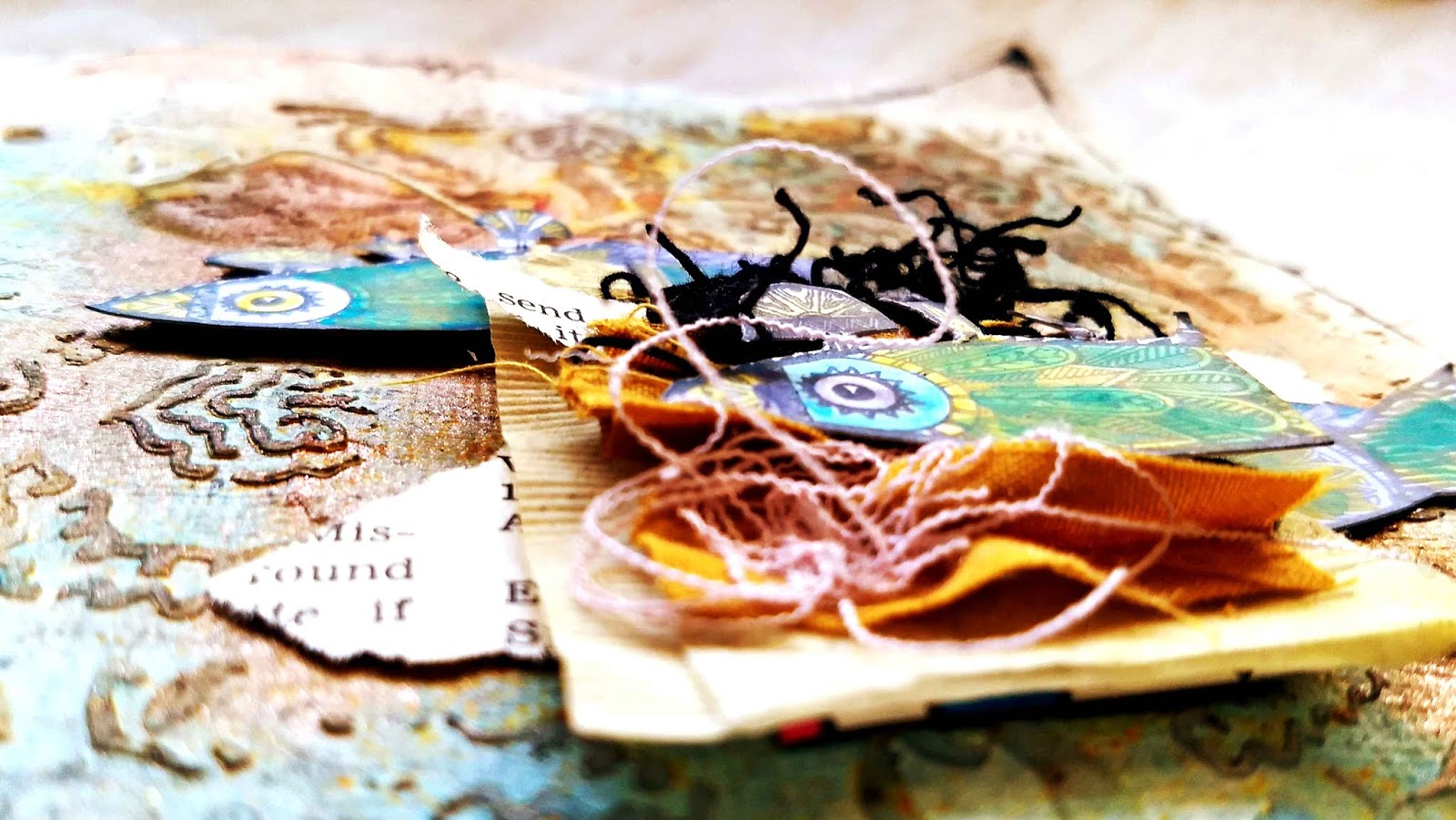 PaperArtsy: 2019 #6 Fish: Journal with LPC {by Kate Yetter}