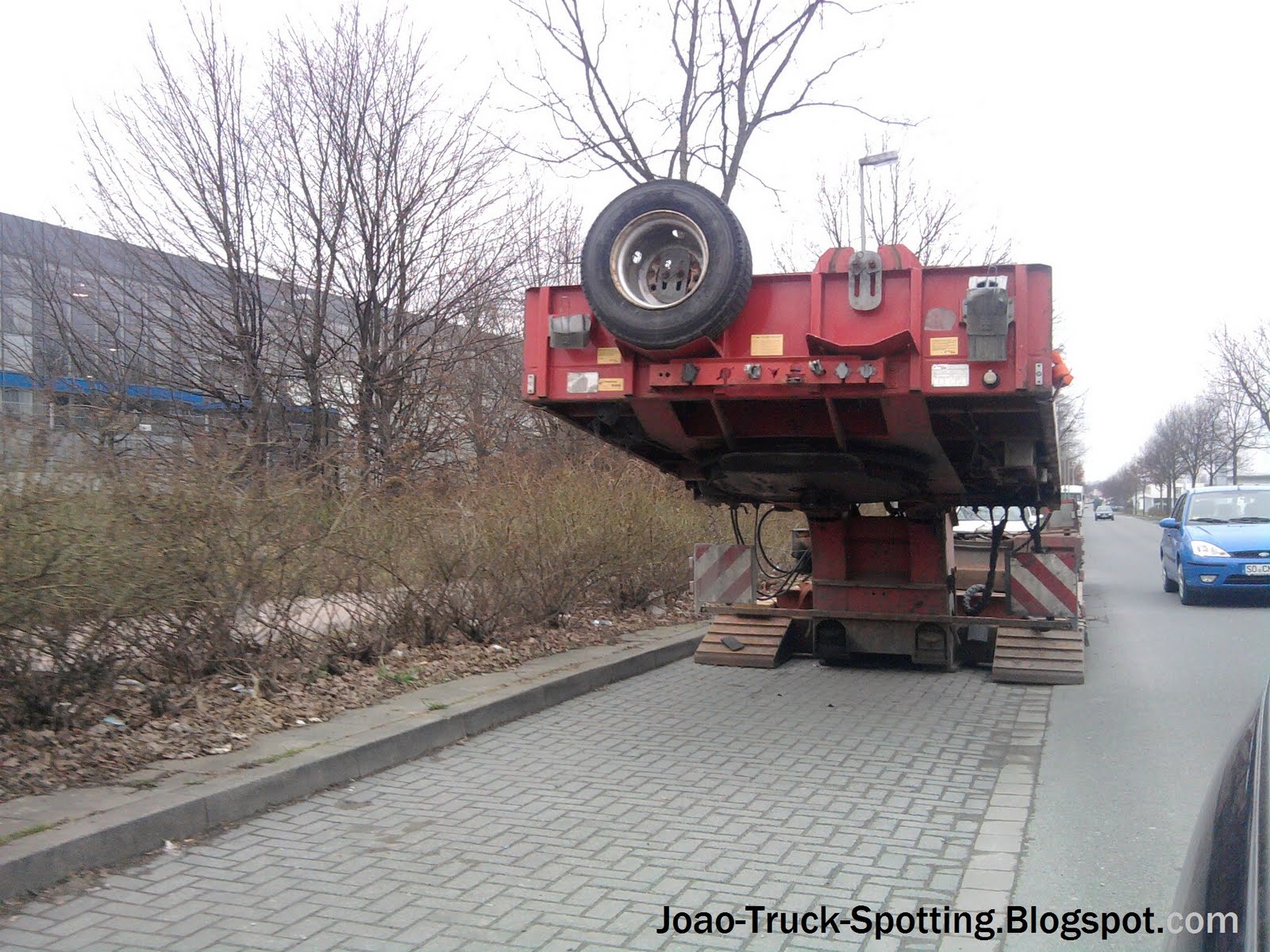 João Laurentino Truck Spotting: Faymonville Megamax 2 Axle Trailer