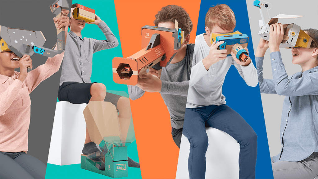 Nintendo revela os jogos de Realidade Virtual do Nintendo Labo VR Kit ...