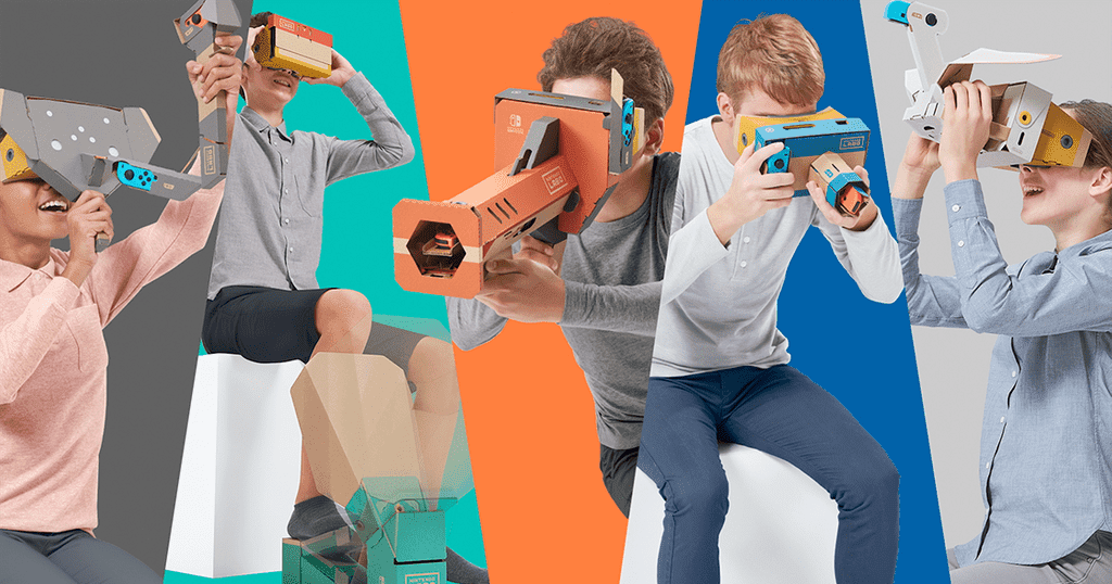 Nintendo revela os jogos de Realidade Virtual do Nintendo Labo VR Kit ...