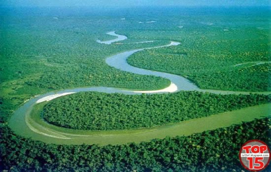 Top 15 Longest River in the World - TOP15LISTOF