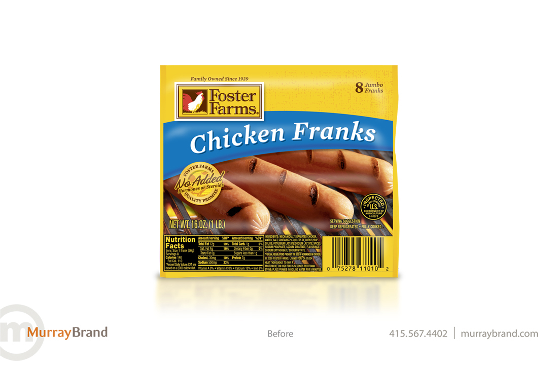 Foster Farms Frank Redesigned – Packaging Of The World