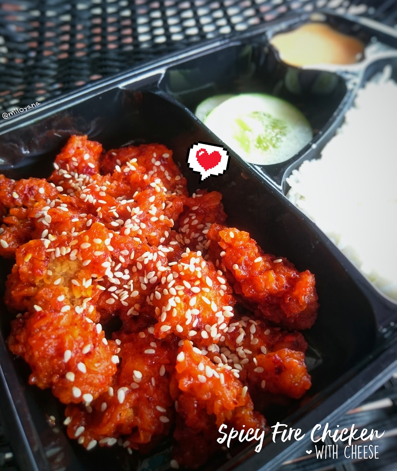 Spicy Fire Chicken x CHICKAGO - Do you like food?