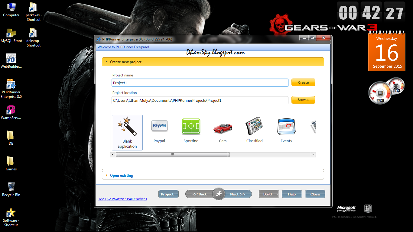 Apa itu PHPRunner..?? (DhamSky) ~ Never Give Up