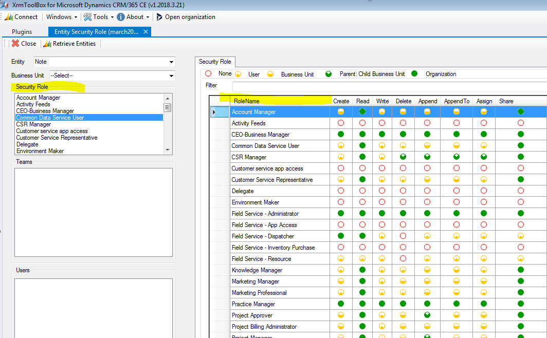 Dynamics Crm Dynamics Crm Entity Security