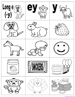 Teachers R US: Long e (-y), ey, and y Worksheets