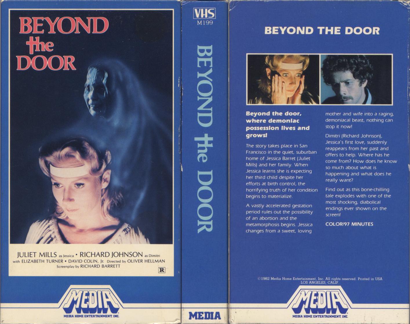 A 24 Hour Nightmare Of Terror: Beyond The Door (1975) - VHS