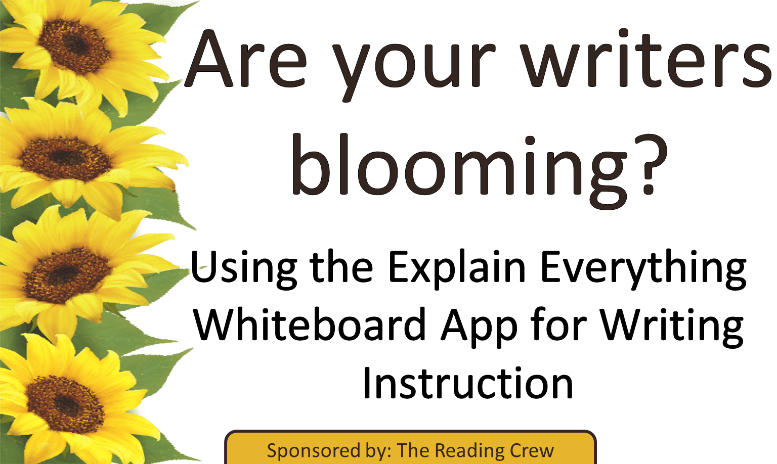 Teaching With Student Mentors using the Explain Everything App ...