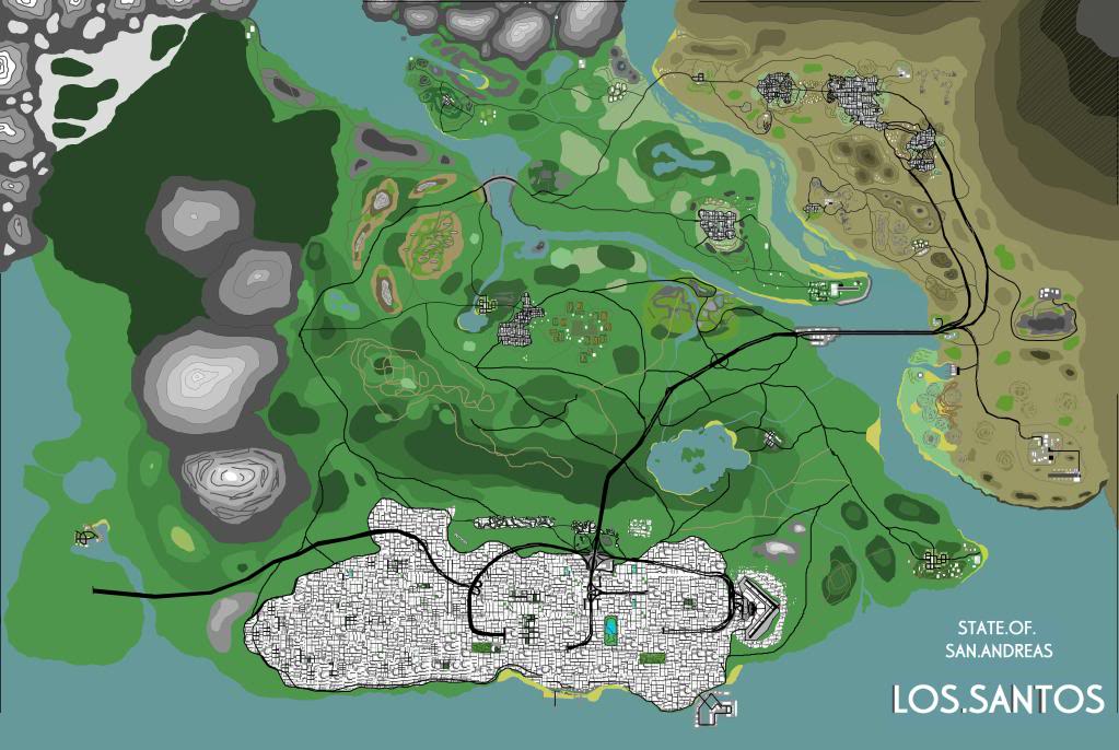 Grand Theft Auto V (GTA 5): Mapas Fakes