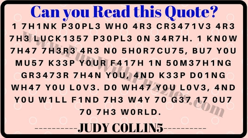 Clever Reading Brain Teasers