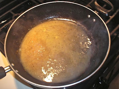 The Briny Lemon: Chicken in White Wine Broth with Pan-Seared Rapini