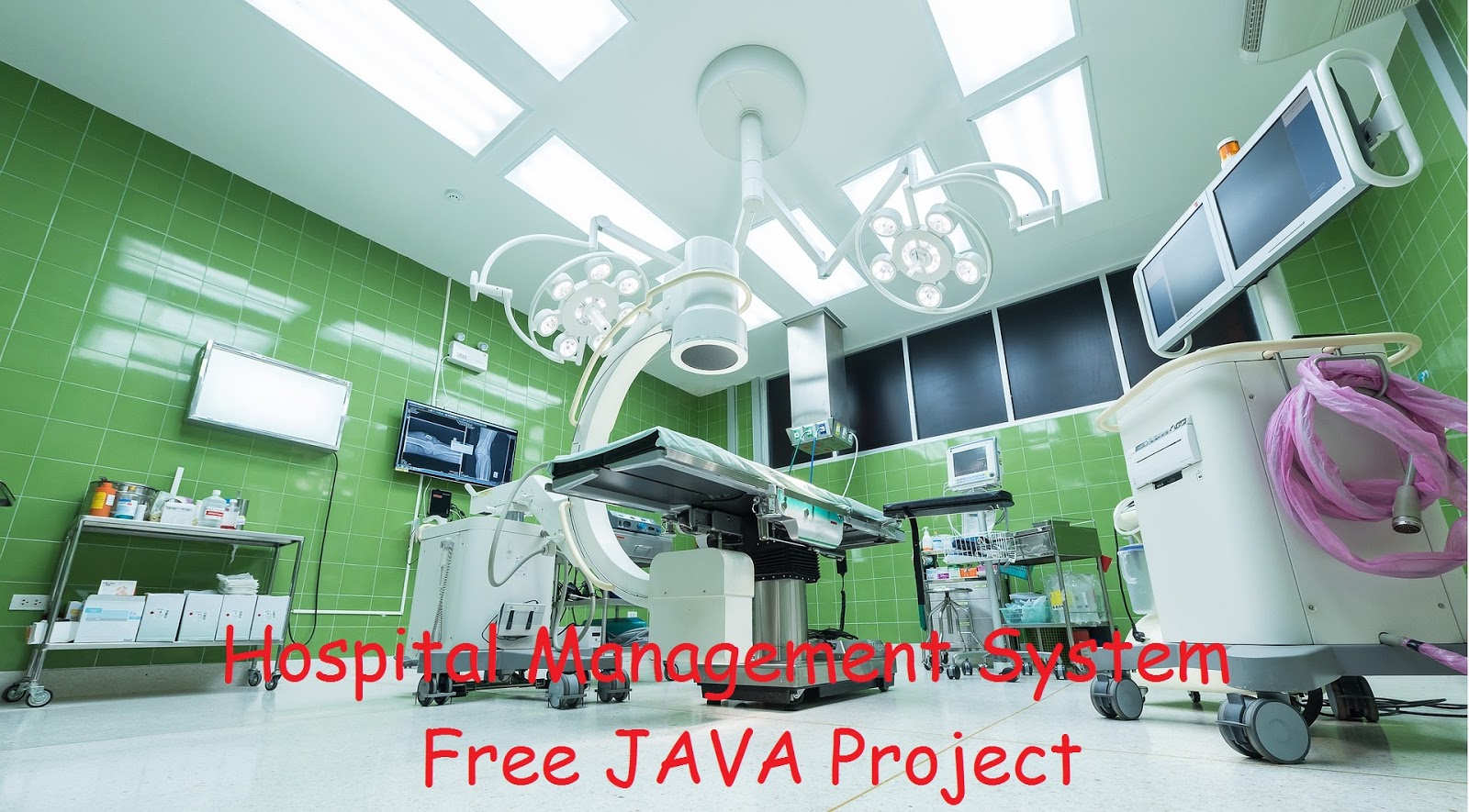 Hospital Management System Free Java Project