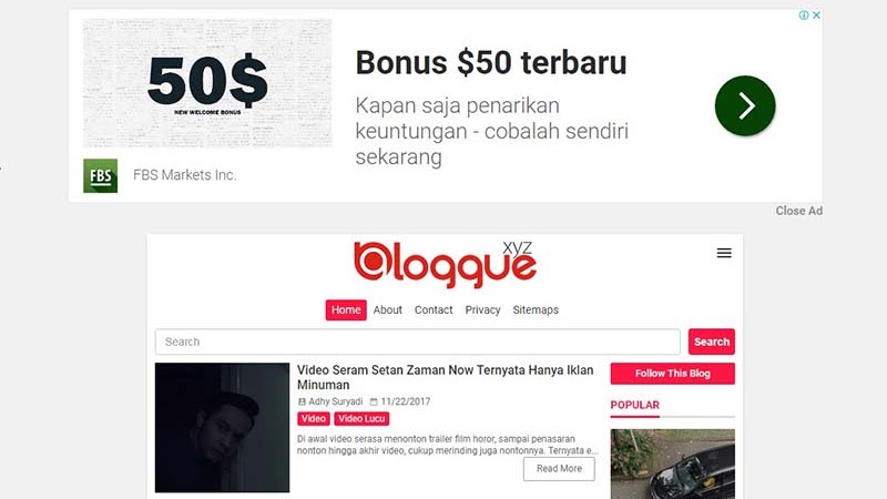Membuat Slot Iklan Adsense Billboard 970x250 Dengan Tombol Show Hide Ad ...