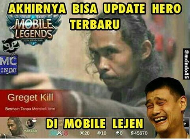 12 Meme 'Mobile Legend' Ini Bikin Gamer Lupa Segalanya