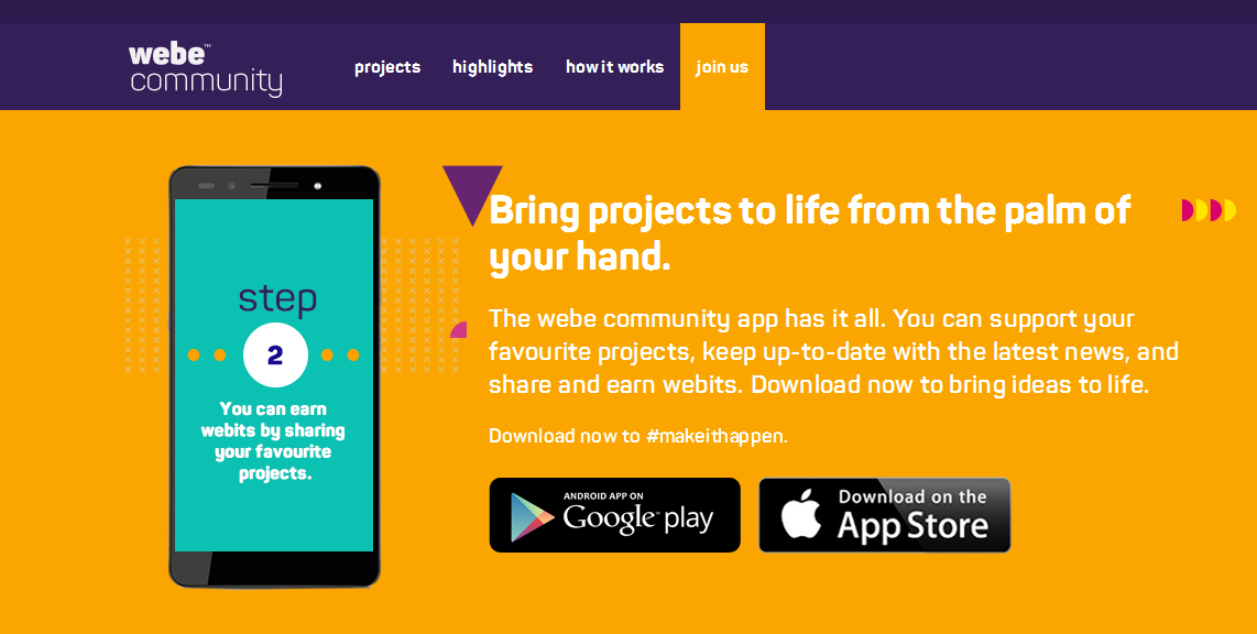 P1 reborn as Webe, new brand of crowdbacking community in Malaysia