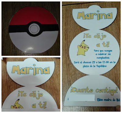 Las chorradinas de Gayofina: Fiesta Pokemón parte 1. Las invitaciones ...