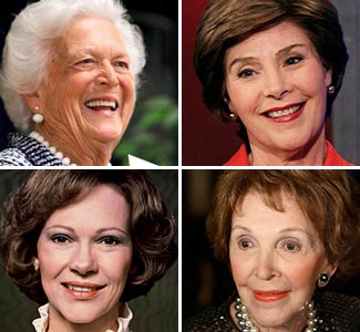 Top World News: Living first ladies of the US
