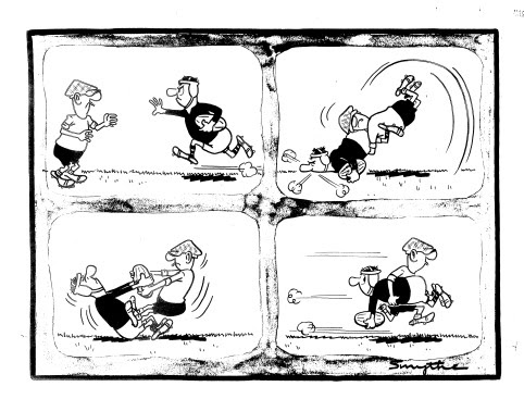 Moosemen Rugby: Andy Capp - 1959 & 60