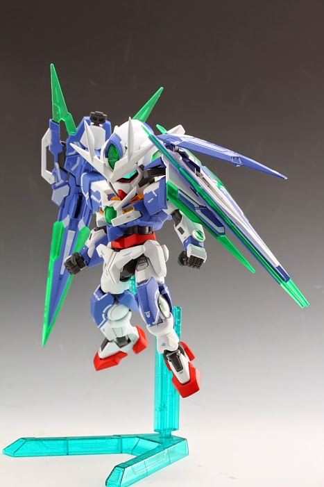 SD 00 Qan [T] Quanta with Full Saber Custom Build - Gundam Kits ...