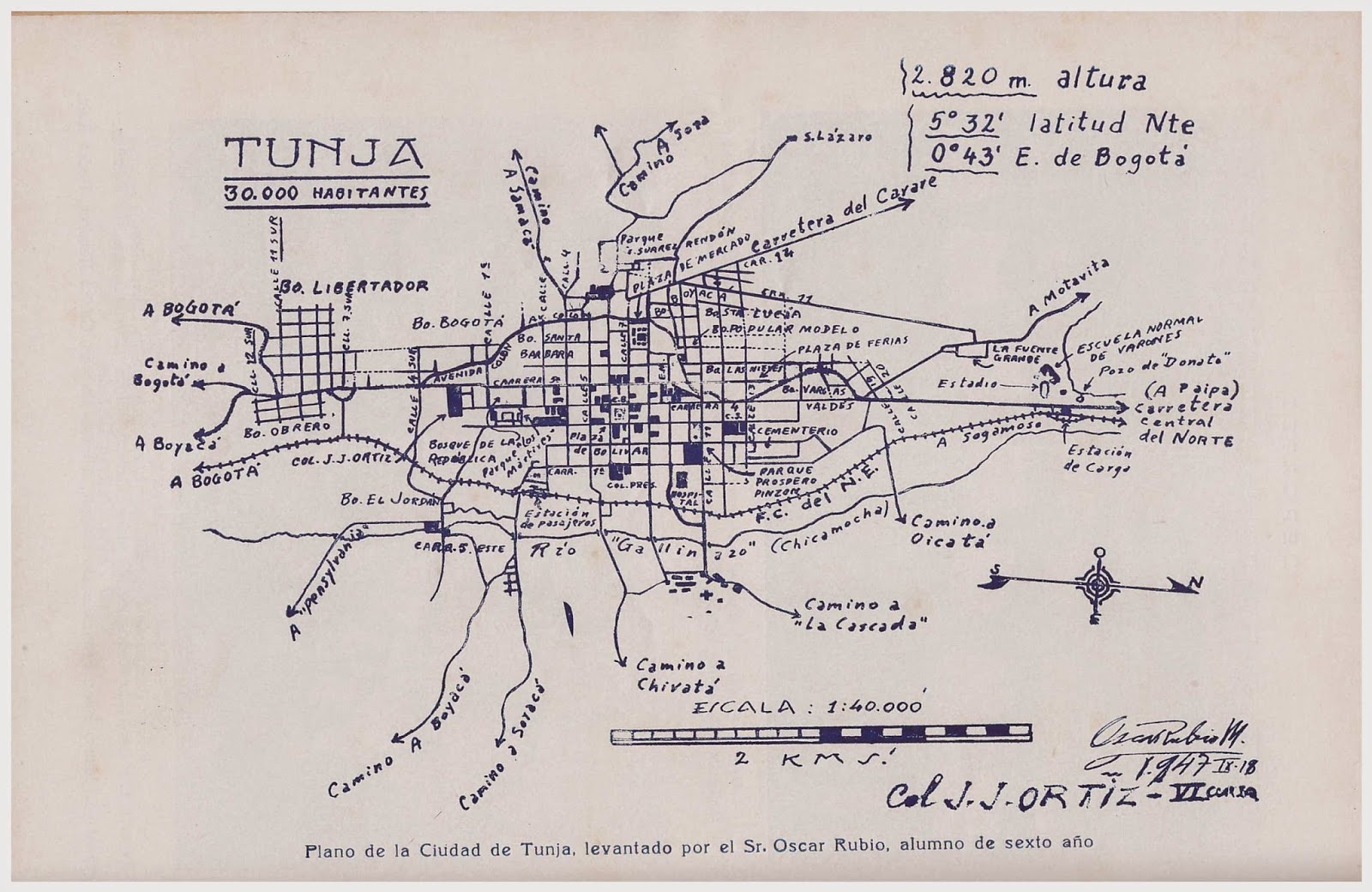 Juventud Orticiana (Anuario del Colegio José Joaquin Ortiz - Tunja ...