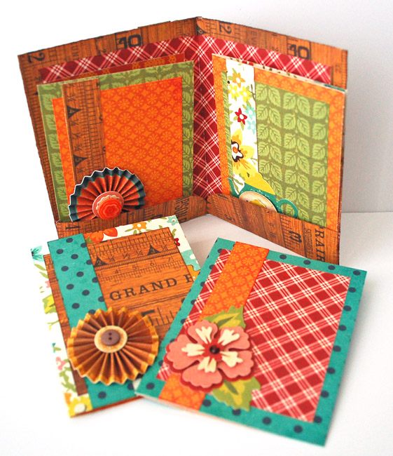 SCRAPS of (my) Life: Scrap-Mart/The Button Farm Club: Card Folder Ensemble