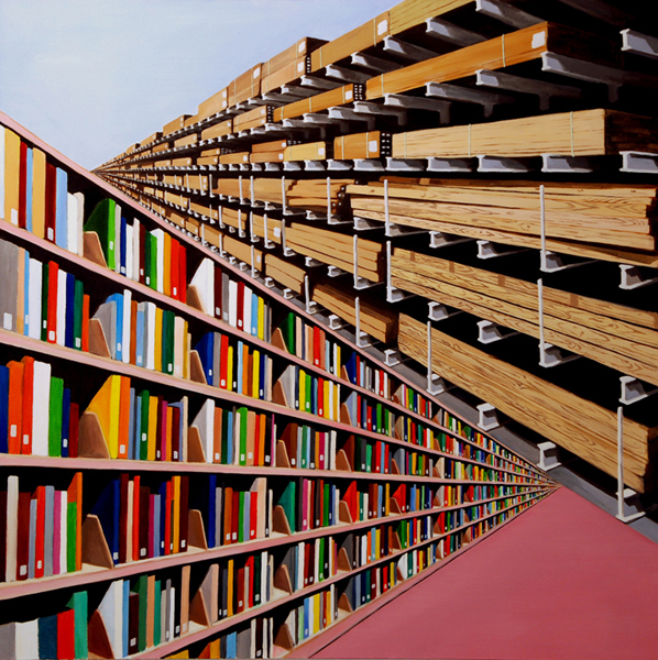 Ji Eun Kim: Library/Home depot [2007]