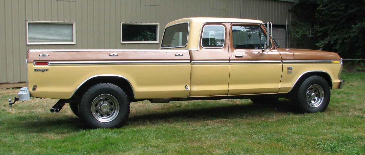 All American Classic Cars: 1975 Ford F-350 Ranger Super Cab Super ...