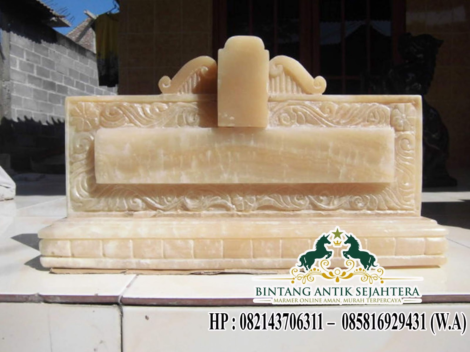 Papan Nama Onyx, Papan Tanda Nama Pejabat - Kerajinan Marmer Tulungagung