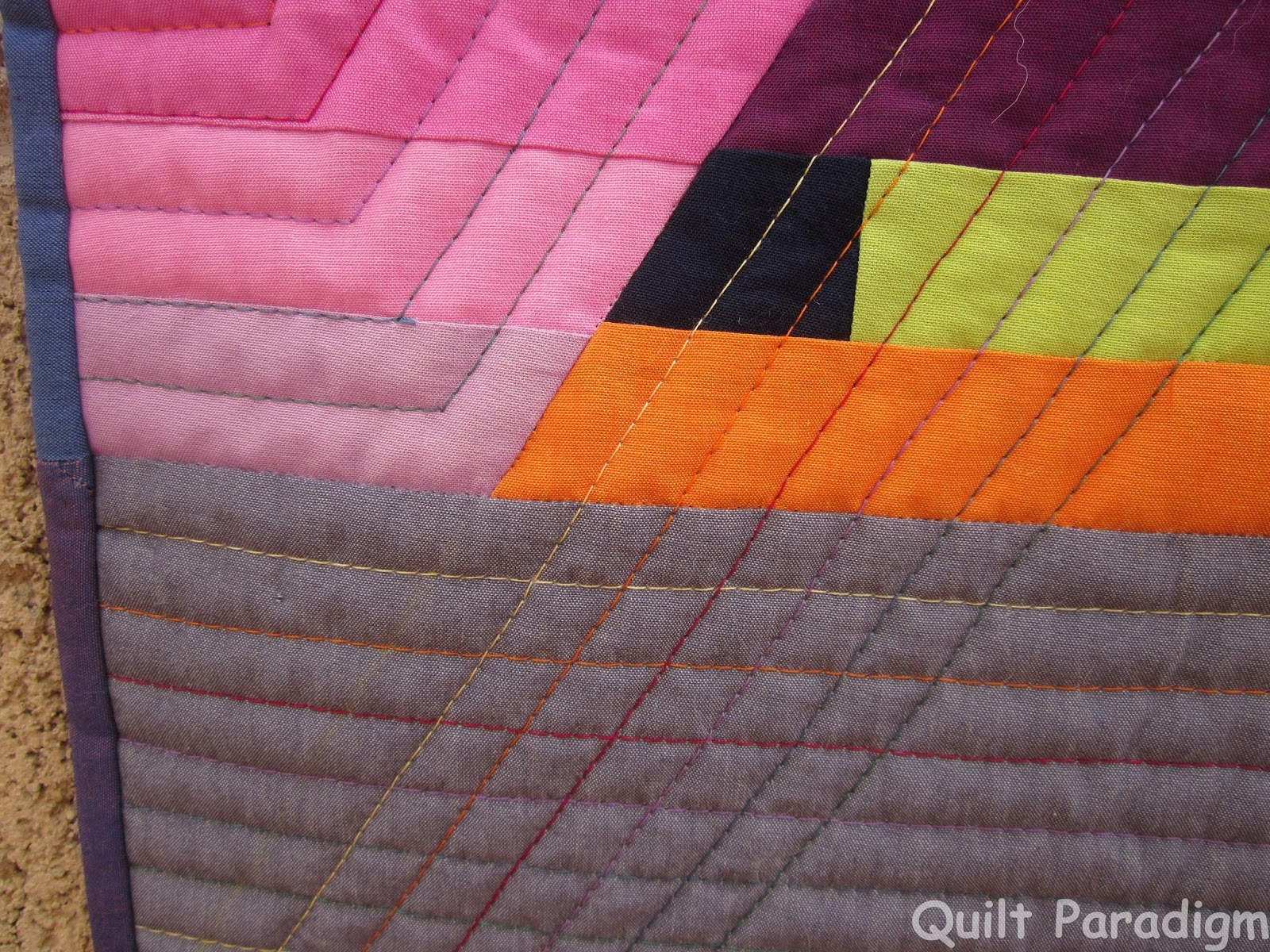 Quilt Paradigm: Nod to Gees Bend - Another Q3 FAL Finish!