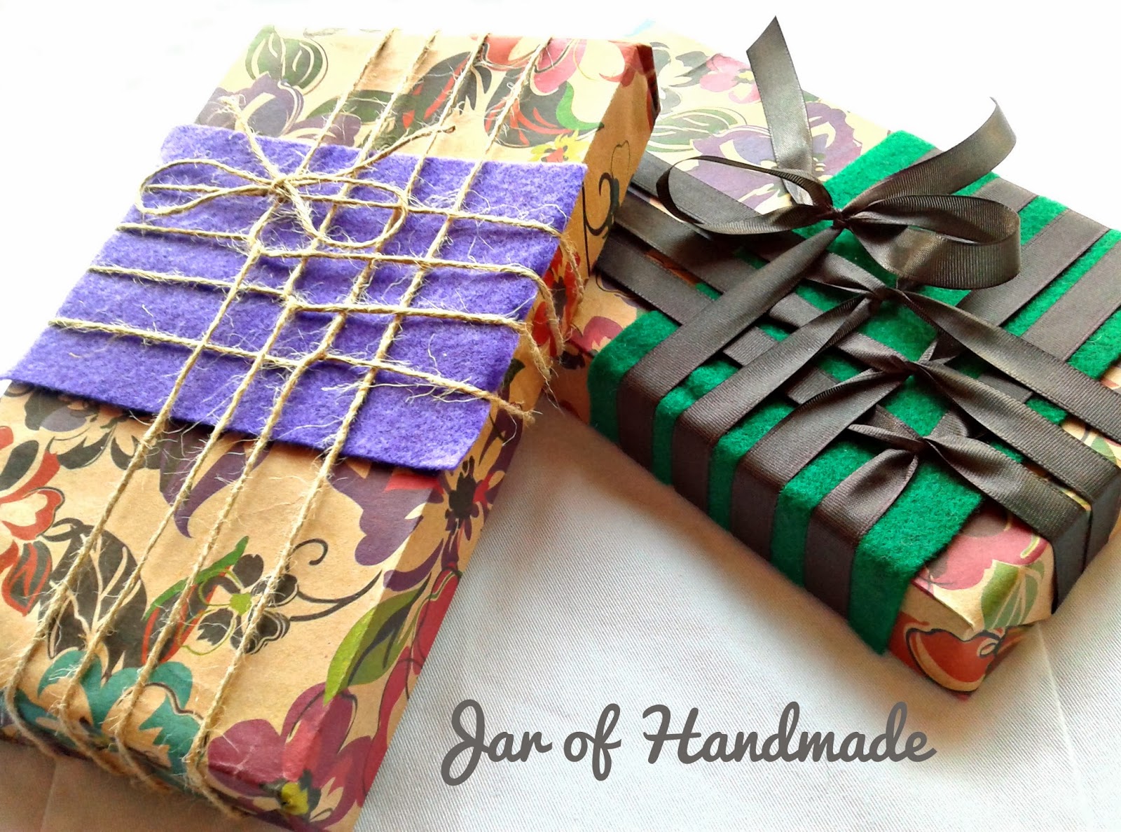 Jar Of Handmade: DIY: The Next Level of Gift Wrapping